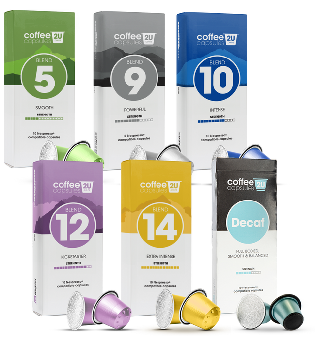 Sampler Pack | Coffee Capsules 2U | Put the Good in Your Mornings ...